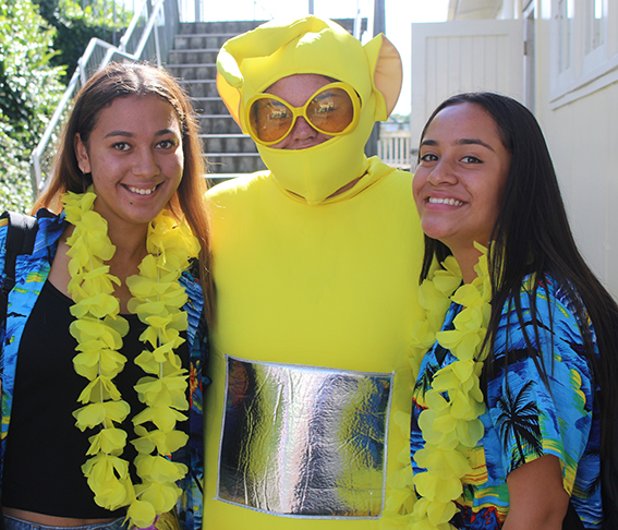 Colourful support for Mufti Day - Mount Albert Grammar School