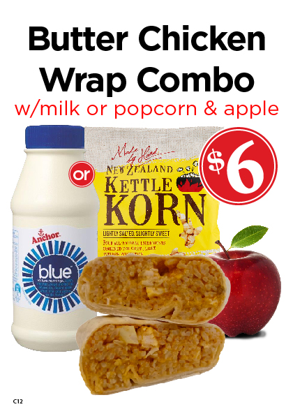 Tuck Shop Menu - Mount Albert Grammar School