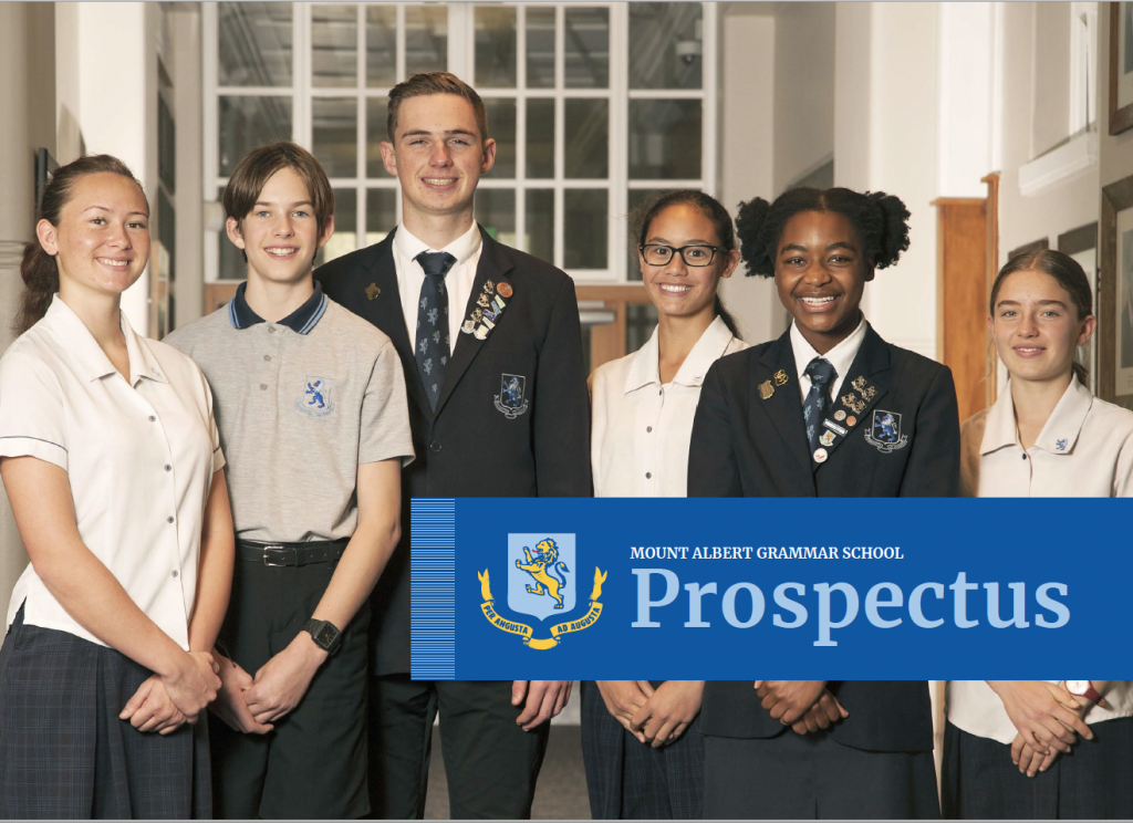 Enrolment - Mount Albert Grammar School