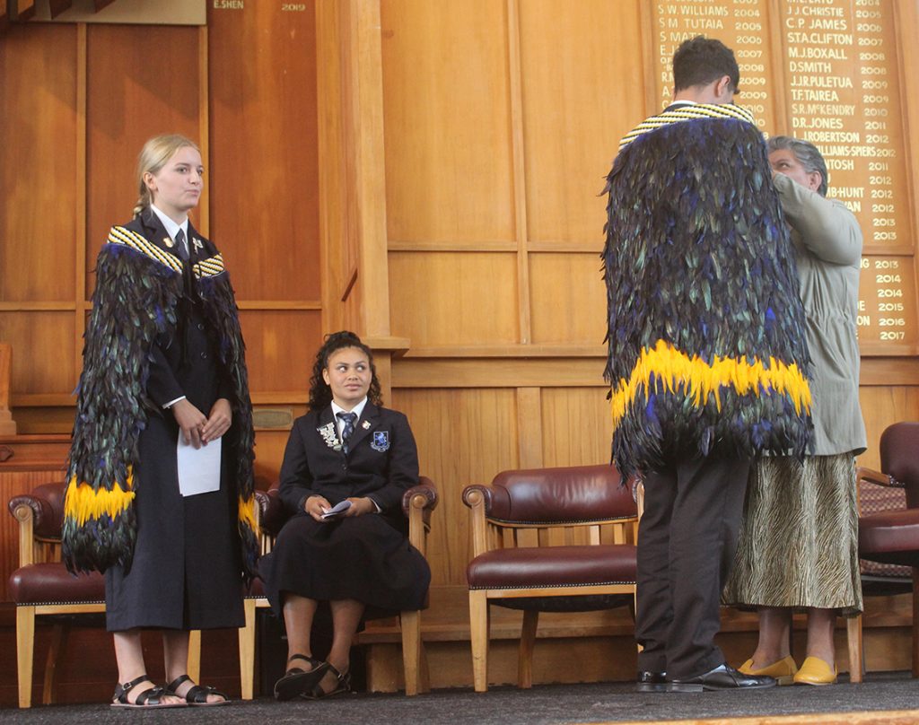 Prefects for 2021 recognised at assembly - Mount Albert Grammar School