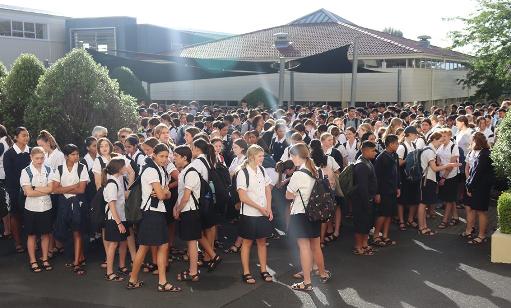 Year 9s' First Day 2023 - Mount Albert Grammar School