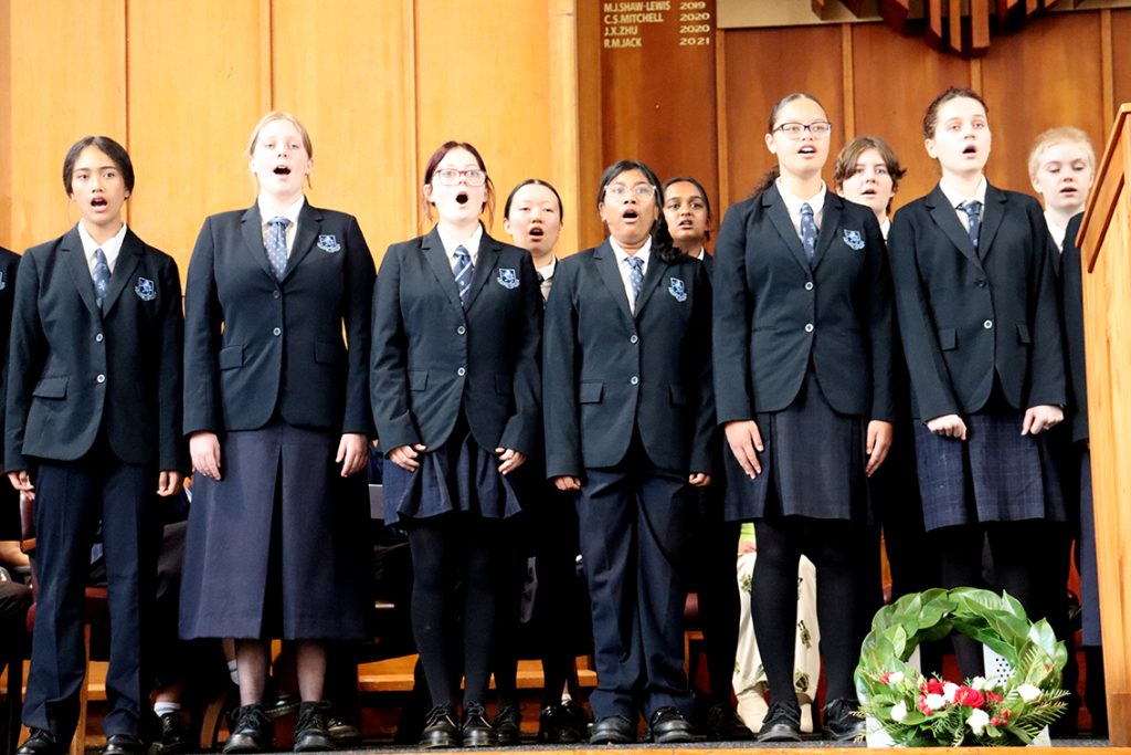 Anzac Service Assembly 2023 - Mount Albert Grammar School