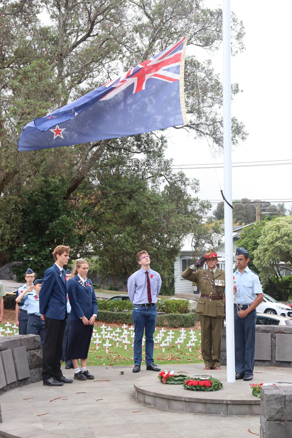 Anzac Assembly 2024 - Mount Albert Grammar School