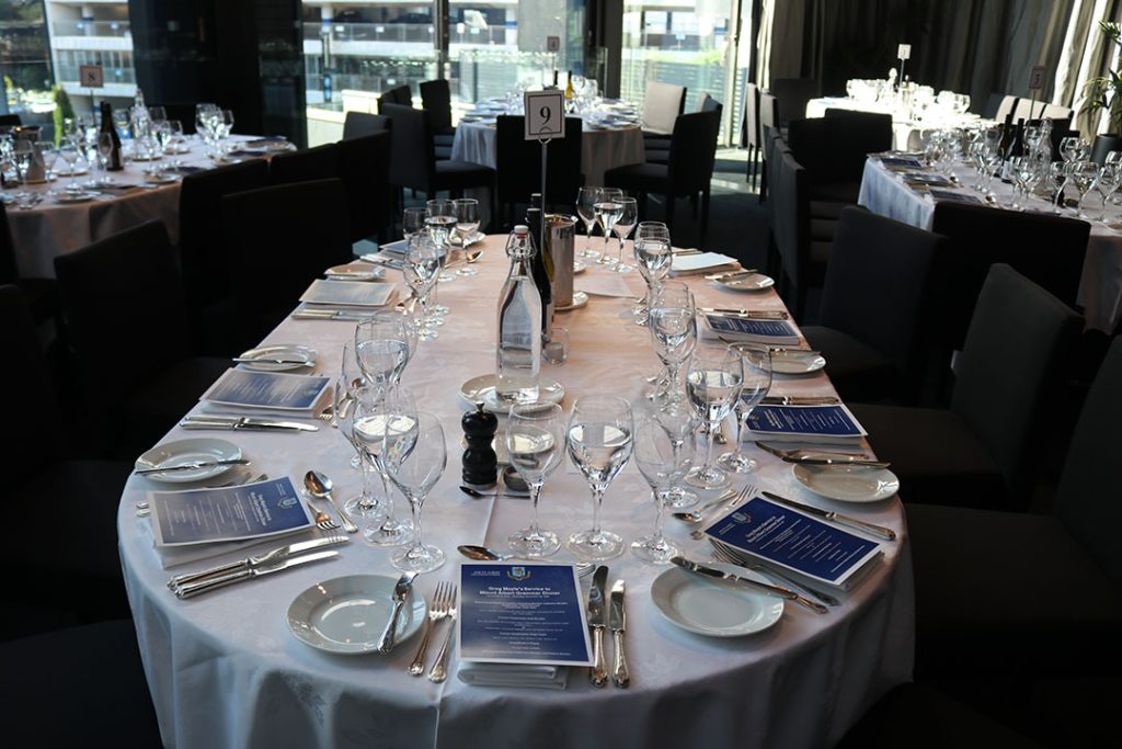 Greg Moyle Celebration Dinner - Mount Albert Grammar School